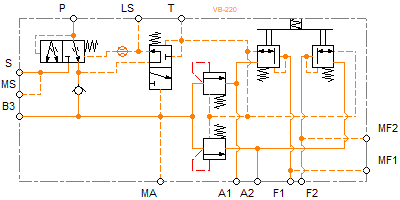 Library: Poclain Hydraulics VB-220 | Paro Software